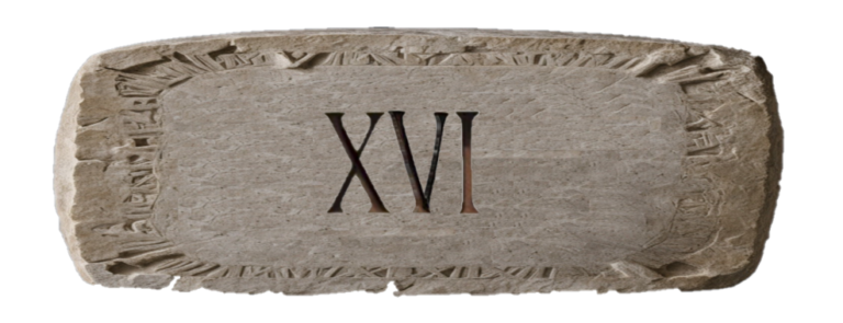 XVI Roman Numerals in Number - Roman Nums