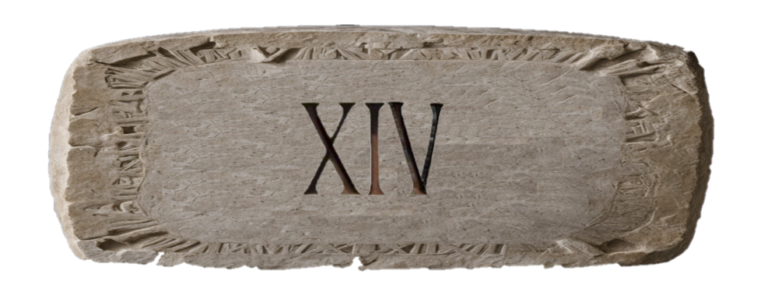 XIV Roman Numerals in Number - Roman Nums